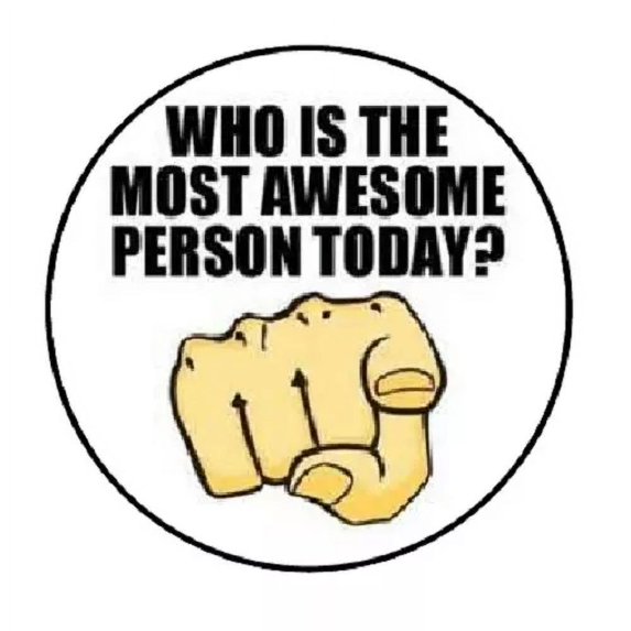 Awesome Person Sticker Phone Decal Water Bottle Stickers Car Decals ...