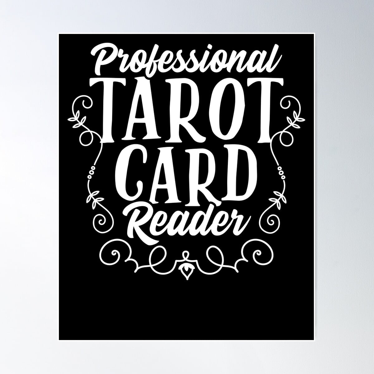 Awesome Professional Tarot Card Reader For Tarot Cartomancy Poster Wall ...