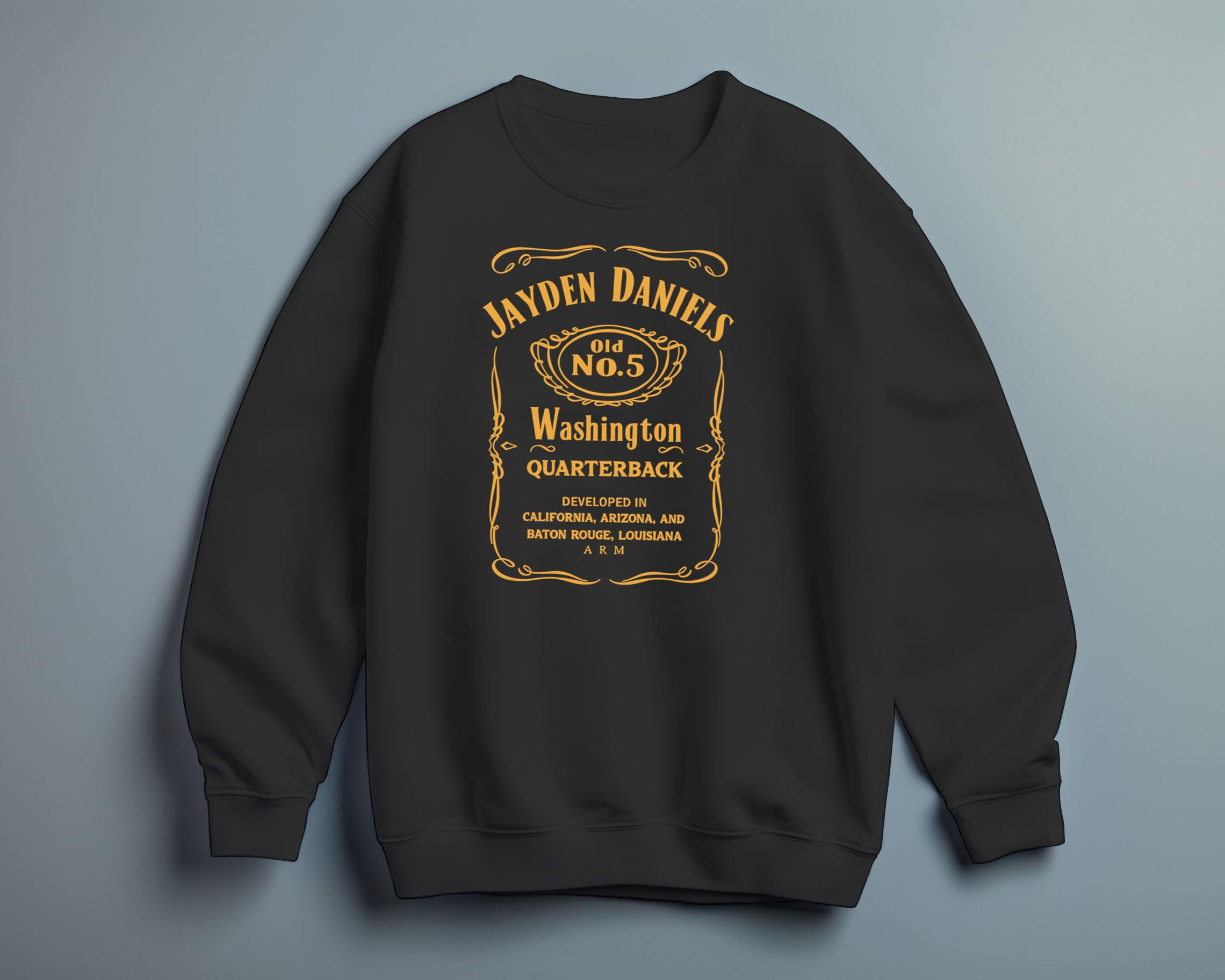 Awesome Quarterback Graphic Hoodie, Sports-Inspired QB5 Design ...