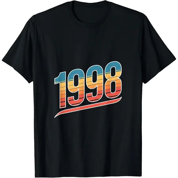 Awesome Retro 1998 Birthday T-Shirt Classic Vintage Style Original Born ...