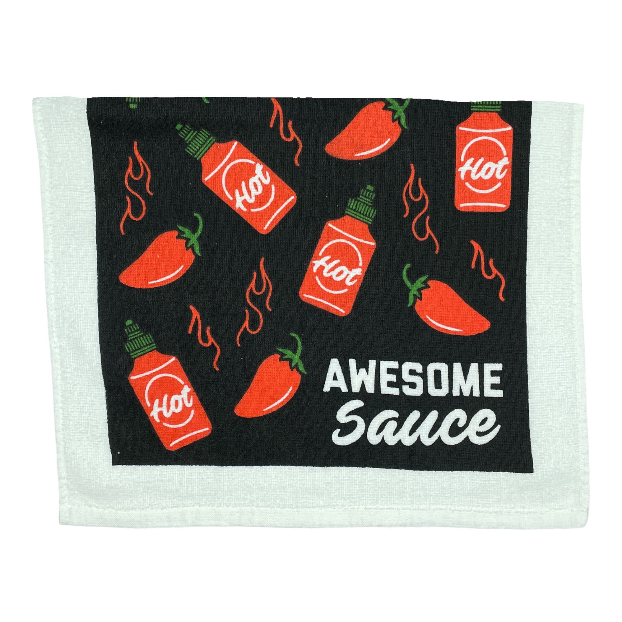 Awesome Sauce Funny Spicy Hot Condiment Tea Towel - Walmart.com