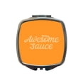 Awesome Sauce Orange Travel Makeup Handbag Purse Small Pocket Compact ...