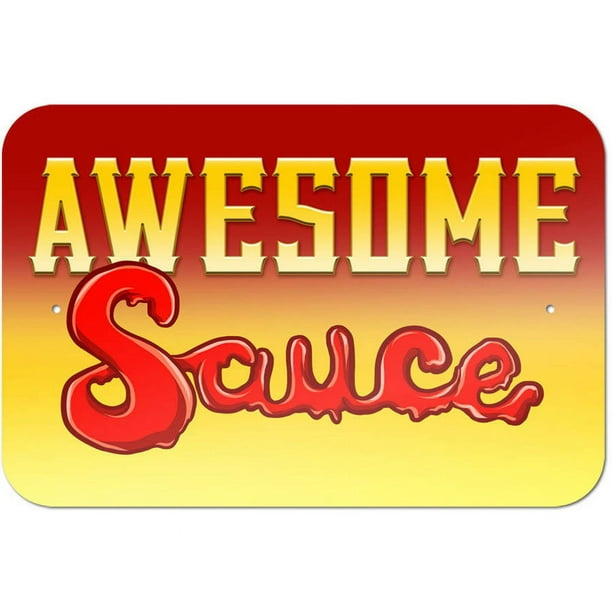 Awesome Sauce Sign - Walmart.com