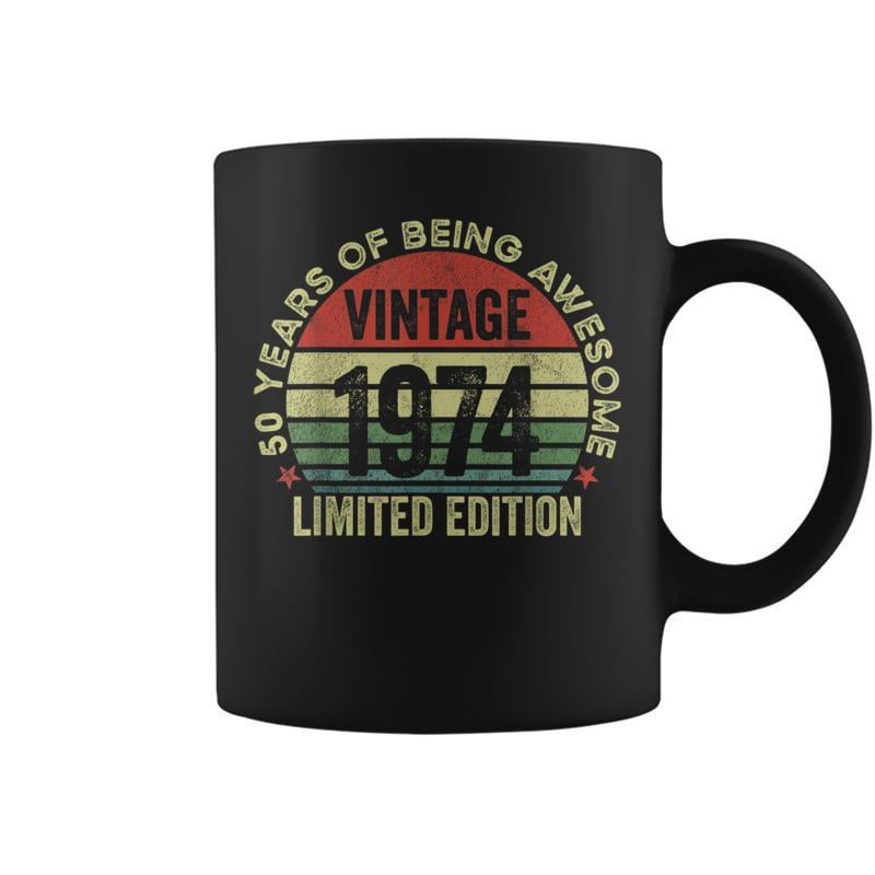 Awesome Since 1974 Limited Edition 50Th Birthday Coffee Mugs - Walmart.com