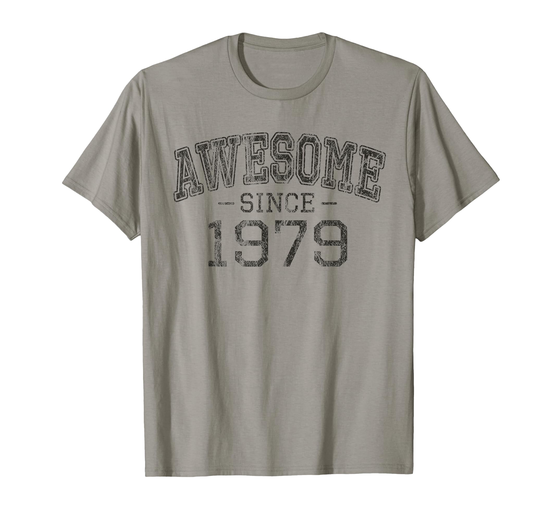 Awesome Since 1979 Vintage Style Graphic T-Shirt - Comfort Colors ...