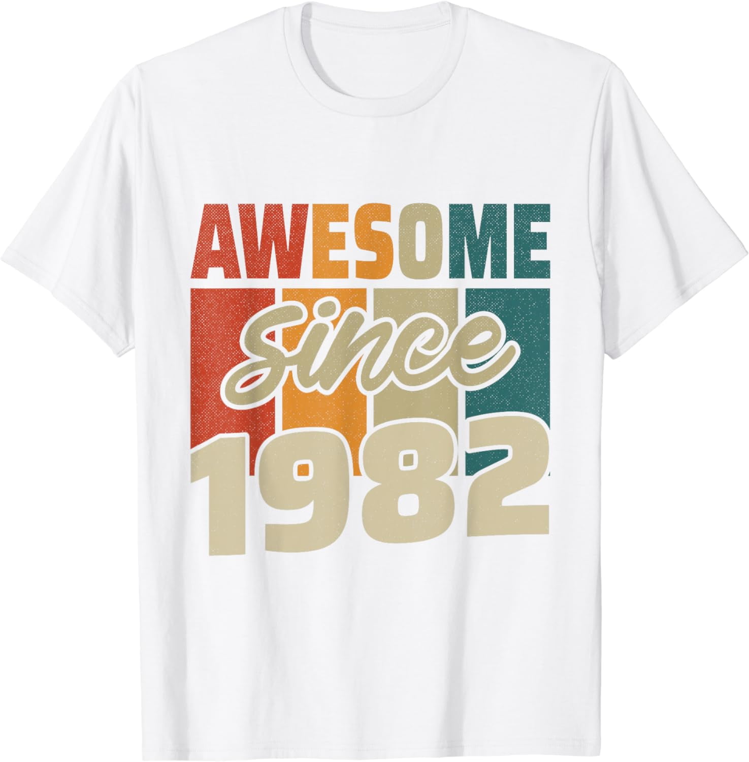 Awesome Since 1982 - Funny 42th Birthday Decorations Party T-Shirt ...
