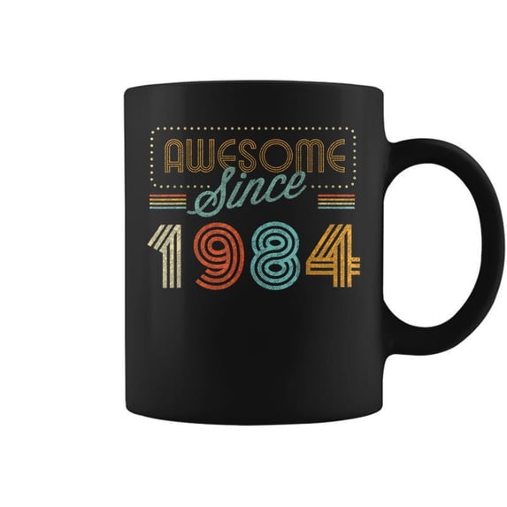 Awesome Since 1984 Year Of Birth Birthday Coffee Mugs - Walmart.com