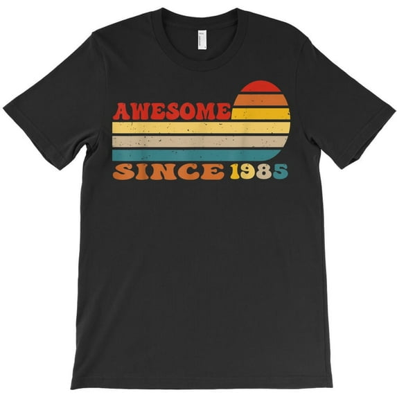 Awesome Since 1985 Vintage Style Funny Born In 1985 Birthday Gift ...