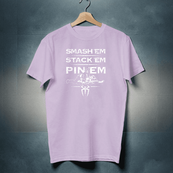 Awesome Smash Em Stack Em Pin Em Tshirt - Walmart.com