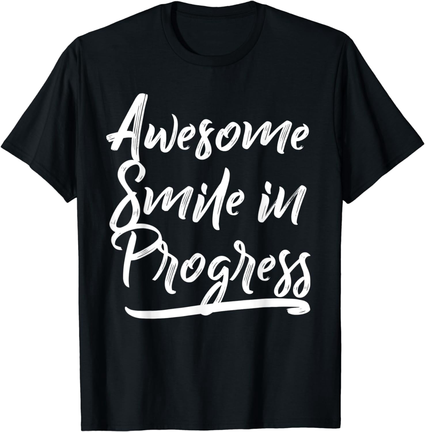 Awesome Smile Gift T-Shirt for People With Braces - Walmart.com