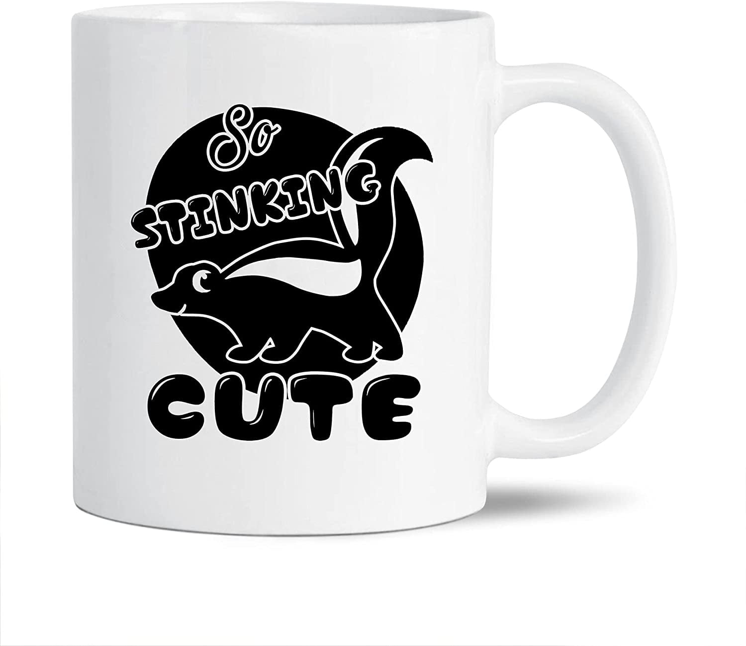 Awesome So Stinking Cute Coffee Mug, Skunk Mug Birthday Gift For Family ...