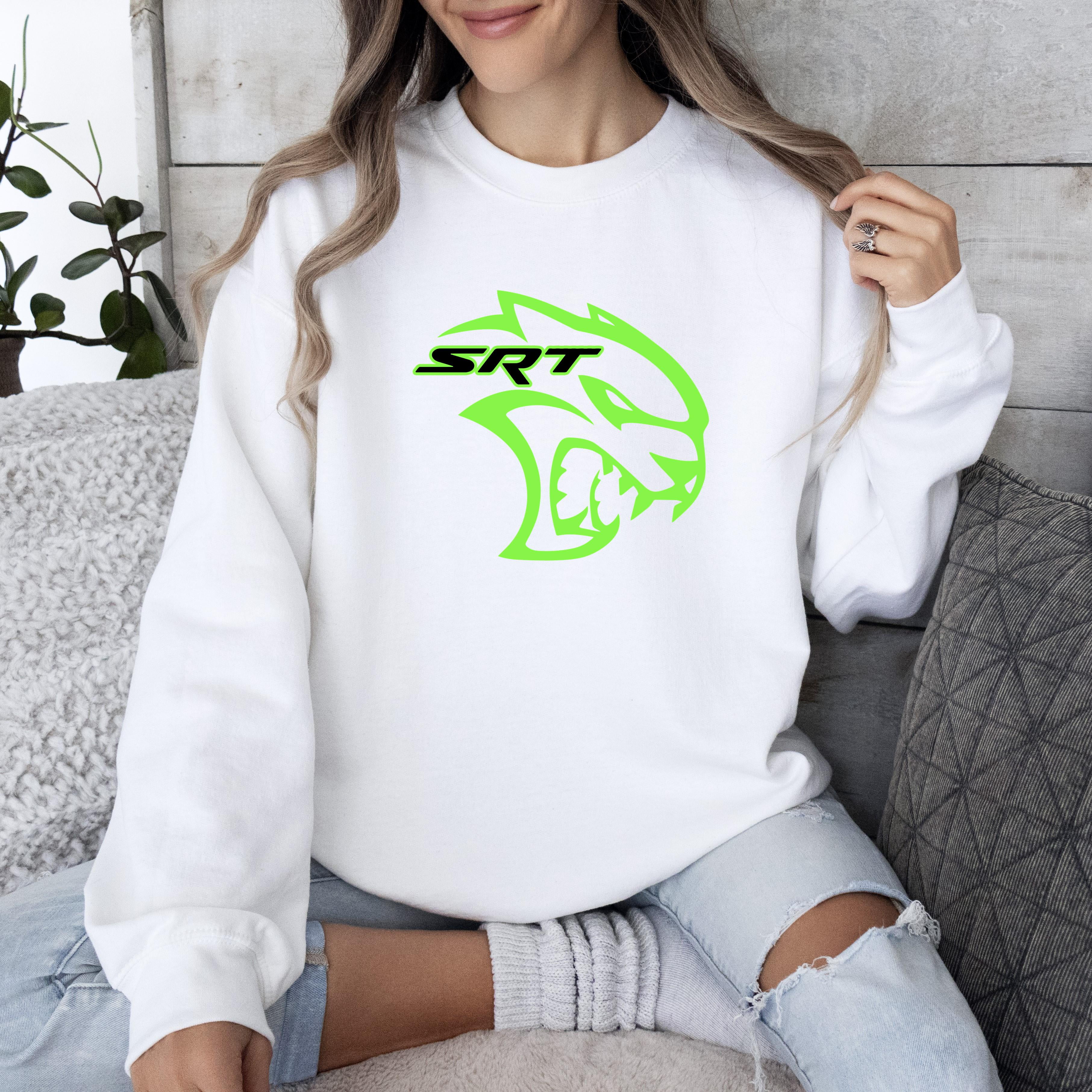 Awesome Srt Hell Cat Dodge SWEATSHIRT Unisex, for men & women, up to size 5XL. - Walmart.com