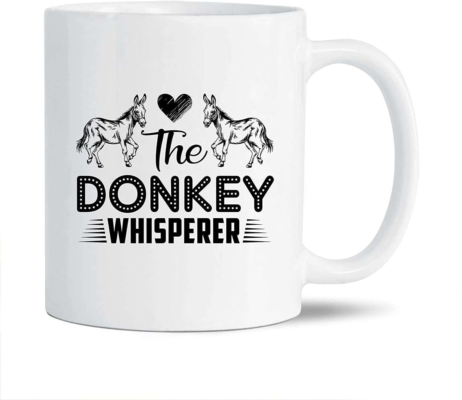 Awesome The Donkey Whisperer Pottery Coffee Mug, Donkey Tea Mug, Donkey ...
