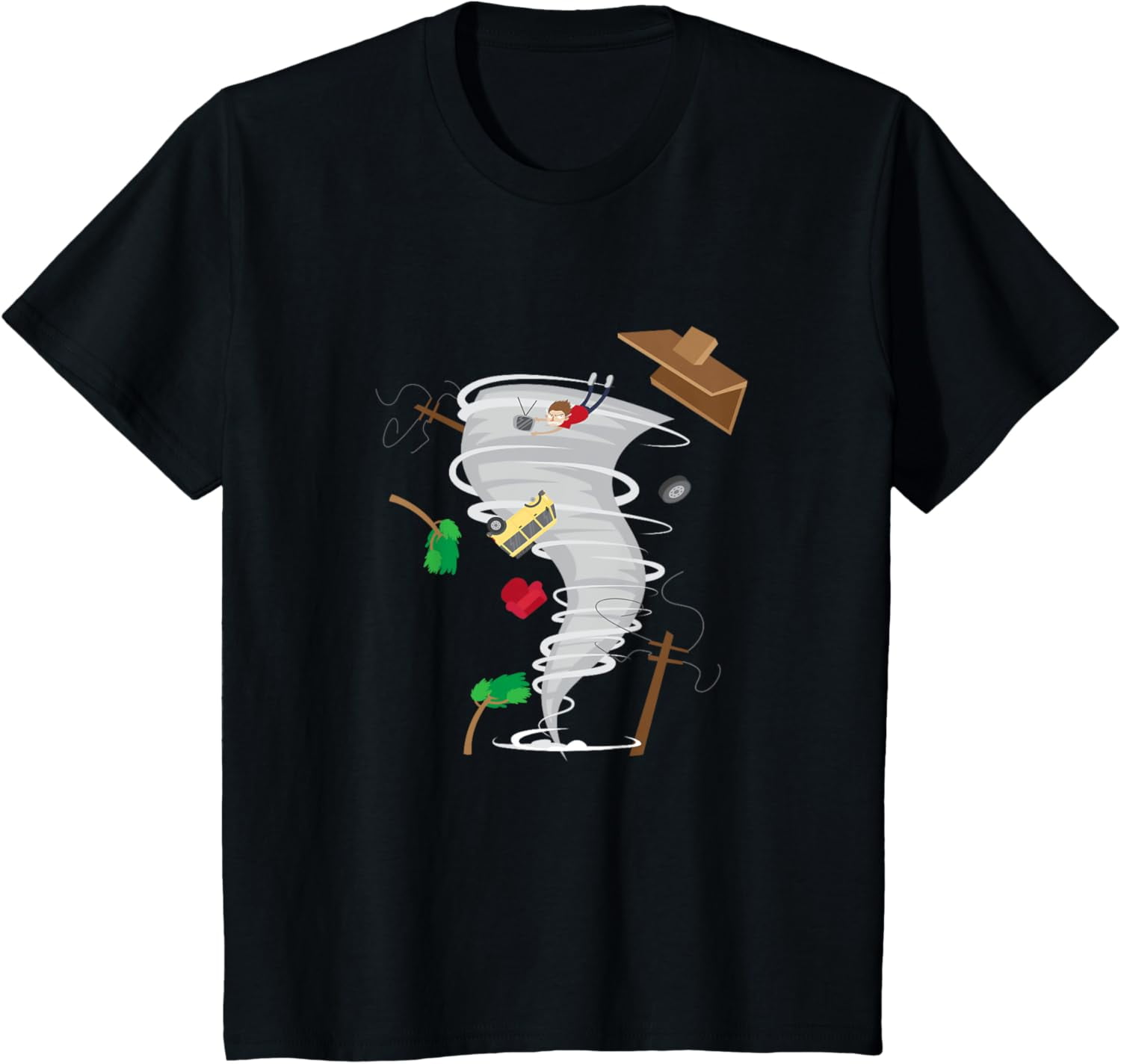 Awesome Tornado & Storm Chaser Severe Weather Lover T-Shirt - Walmart.com