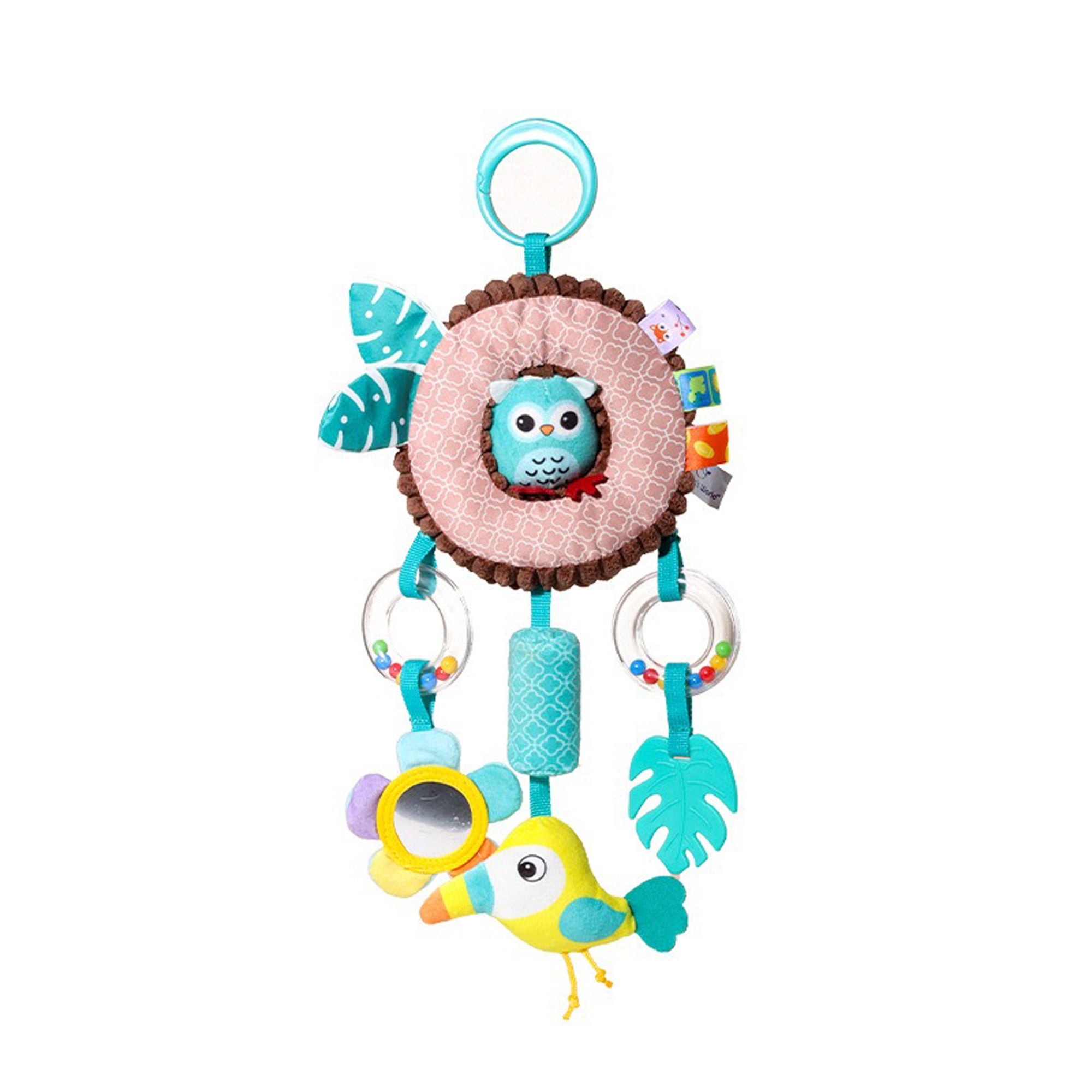 Awevudst Baby Crib Toy, Cartoon Wind Chime Hanging Educational Comfort ...