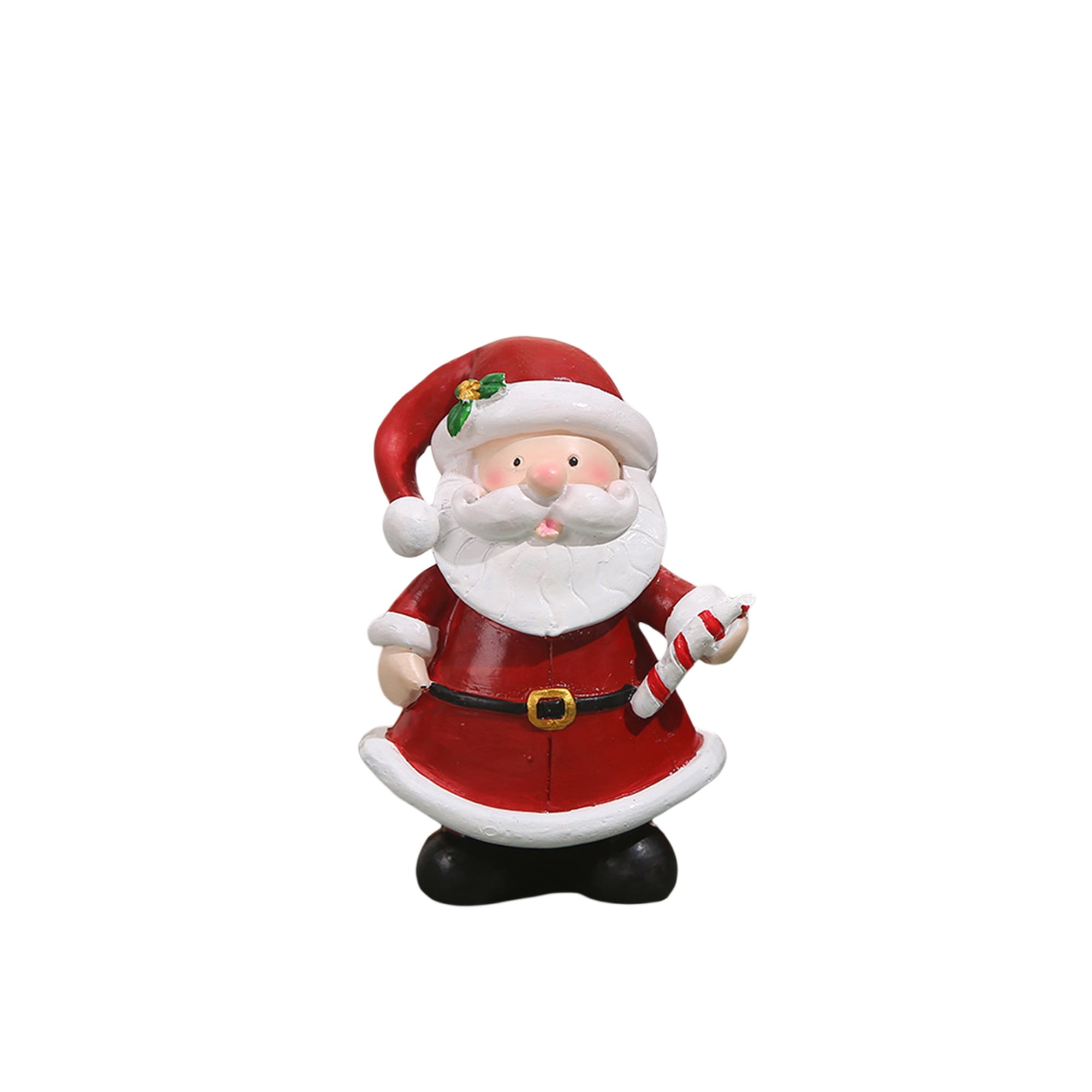 Awevudst Christmas Table Decorations Resin Santa Claus Figurine Statues ...
