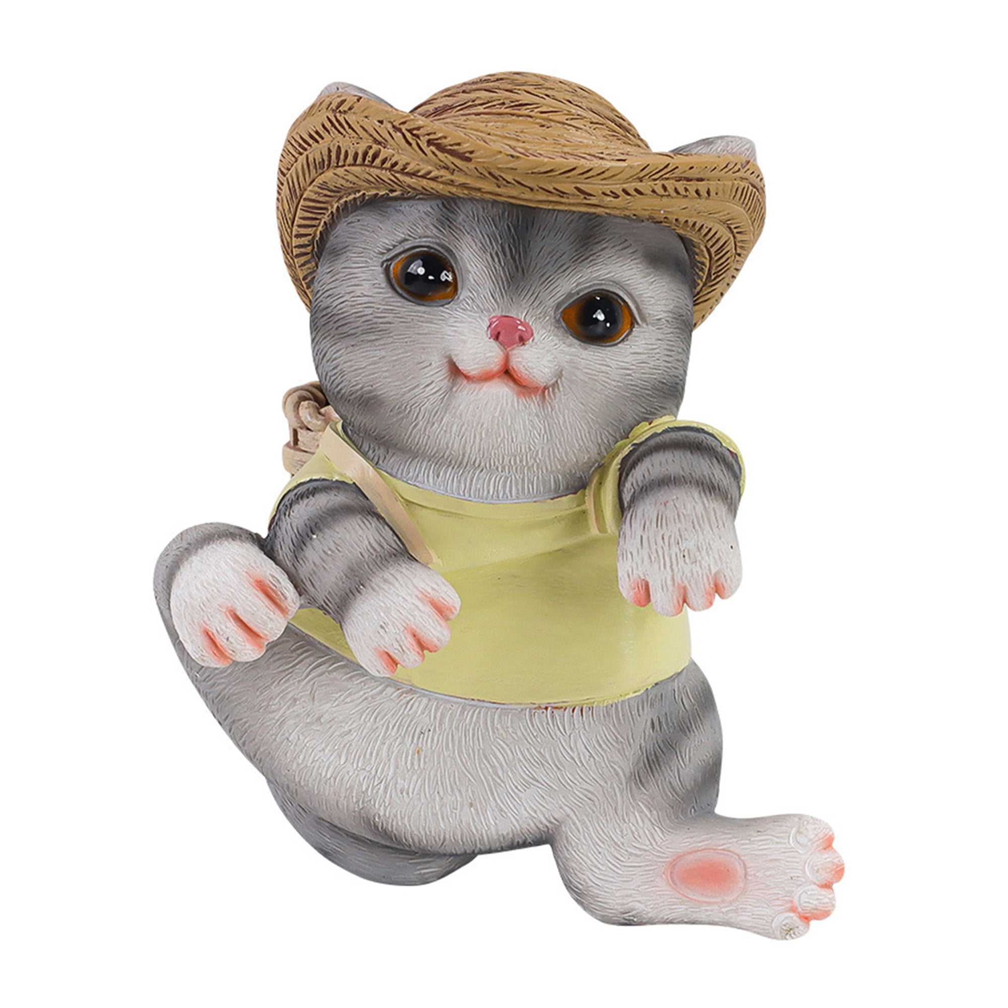 Awevudst Flower Pot and Vase Hugger Ornaments Cat Dog Rabbit Squirrel ...