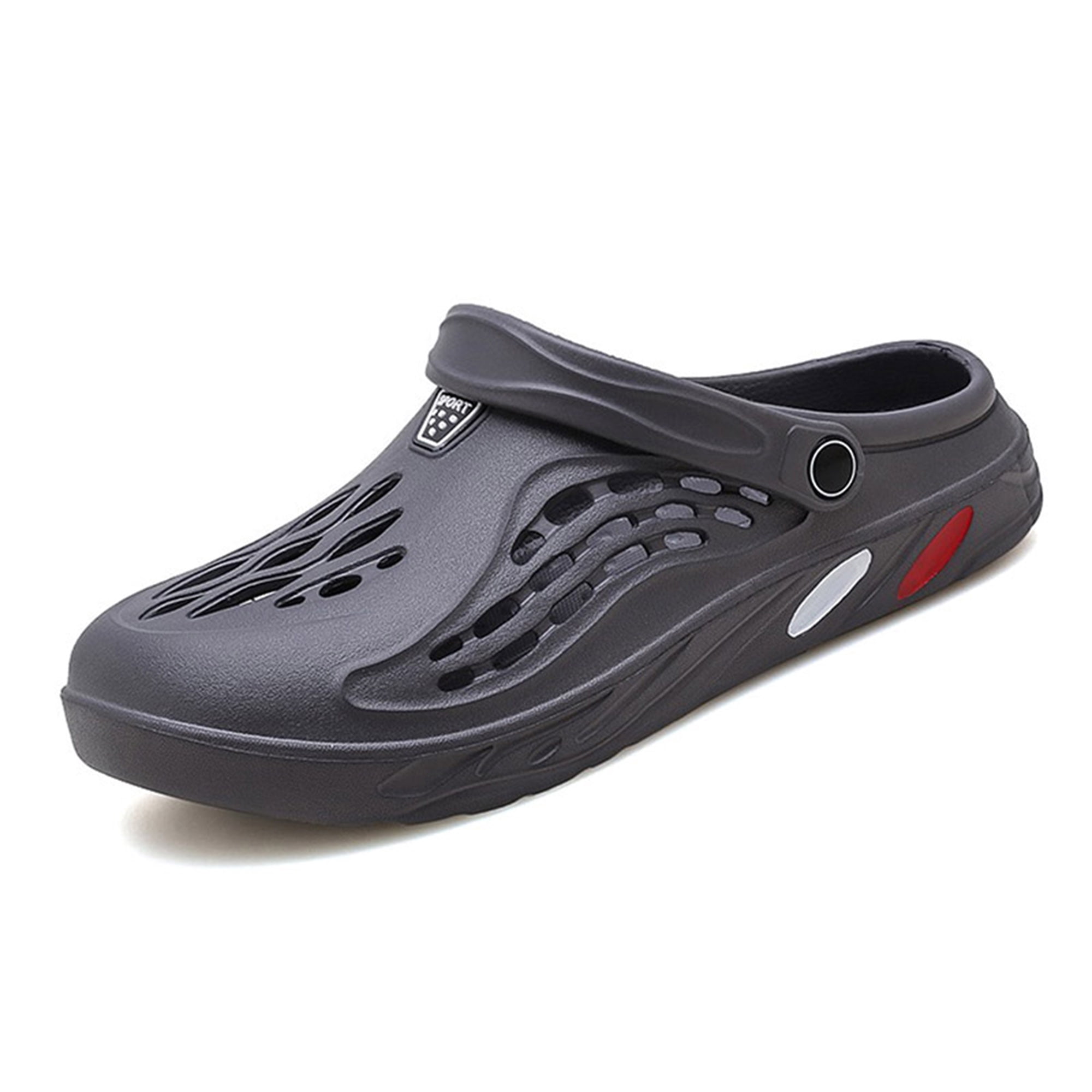 Awevudst Garden Clogs for Women Men Beach Sandals Slip On Shower Shoes ...