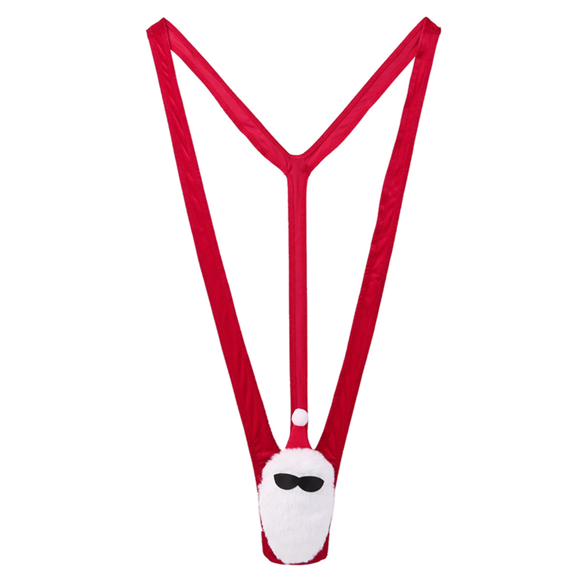 Awevudst Men Body Harnesses Bodysuit Stretch V-Sling Suspenders Thong ...