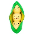 Awevudst Peas in a Pod Plush Toy Pea Pod Babies Stuffed Animals Food ...