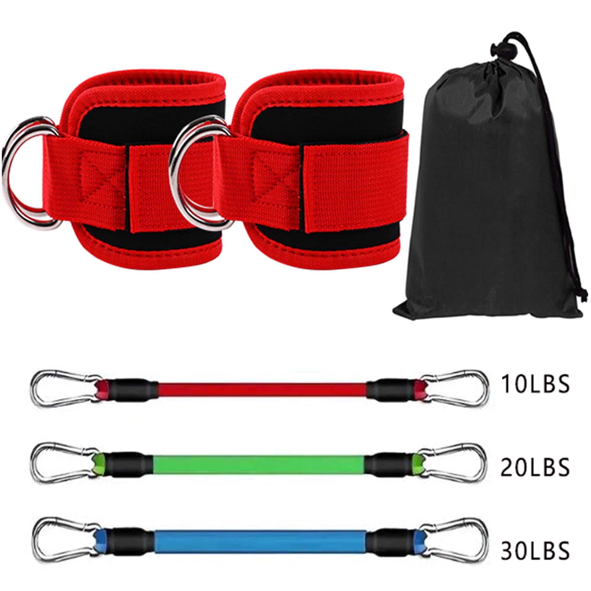 Awevudst Resistance Bands with Cuffs, Ankle Bands Home Fitness ...