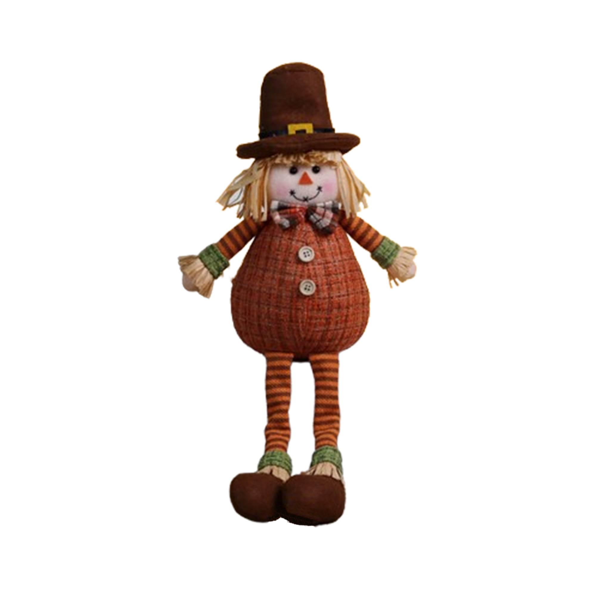 Awevudst Scarecrow Doll, Standing Scarecrow Decor Cute Fall Scarecrow ...