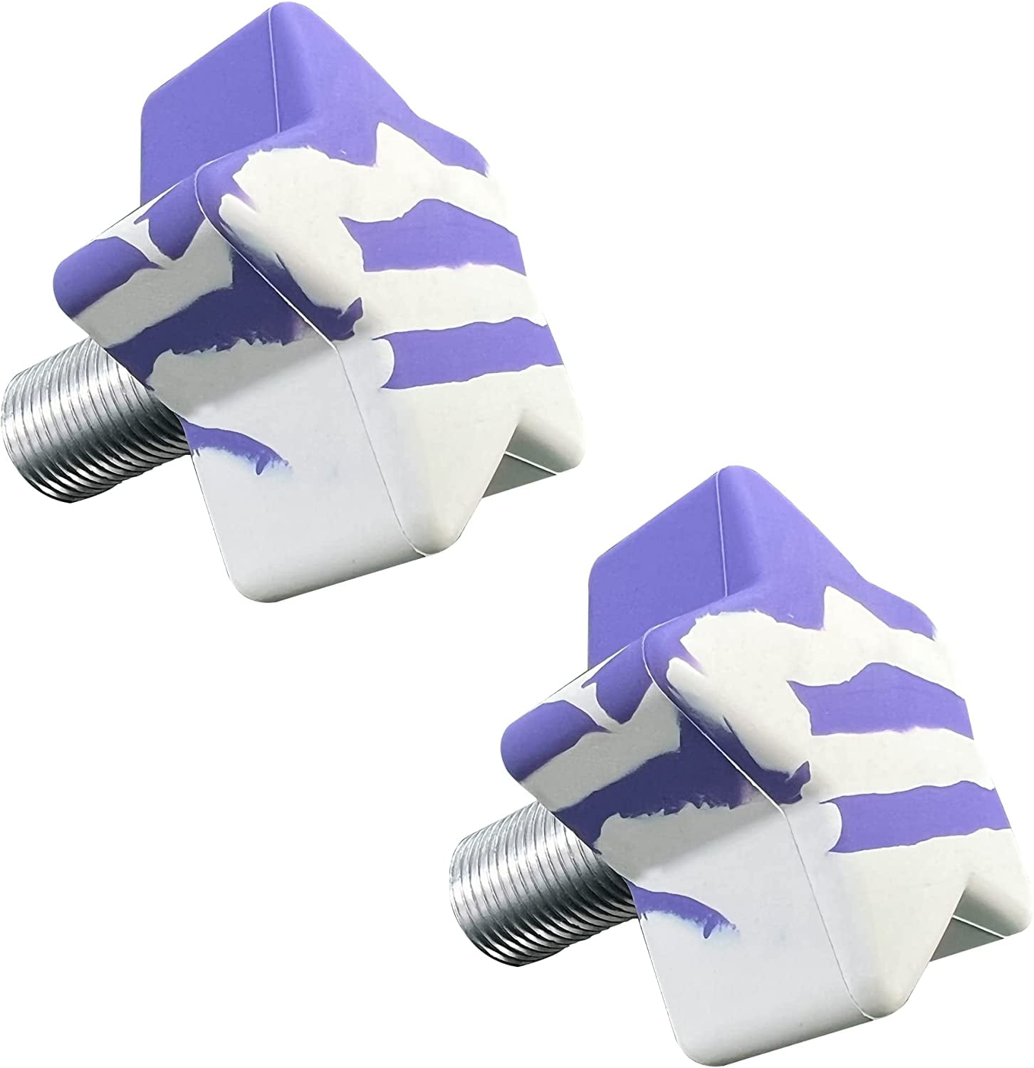Awinner 1 Pair Star Shape 85A Rubber Roller Skate Stopper with 5/8 ...