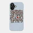 Awkward Christmas Party Santa Penguins Phone Case for Apple iPhone 11 ...