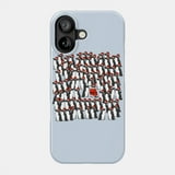 Awkward Christmas Party Santa Penguins Phone Case for Apple iPhone 11 ...