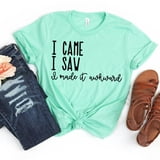 Awkward Introvert Shirt Funny Sarcastic Tee - Walmart.com