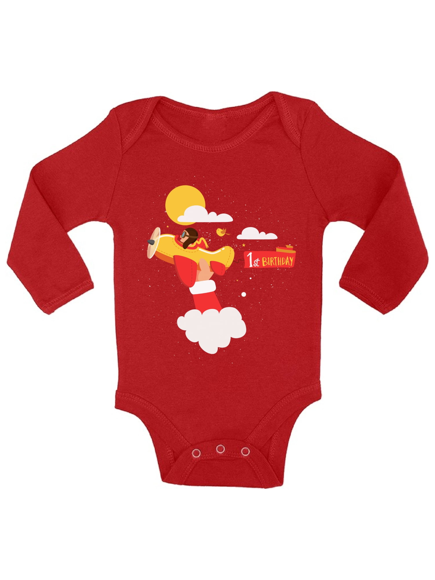 Awkward Styles 1st Birthday Boy Bodysuit Pilot One Piece Pilot Birthday ...