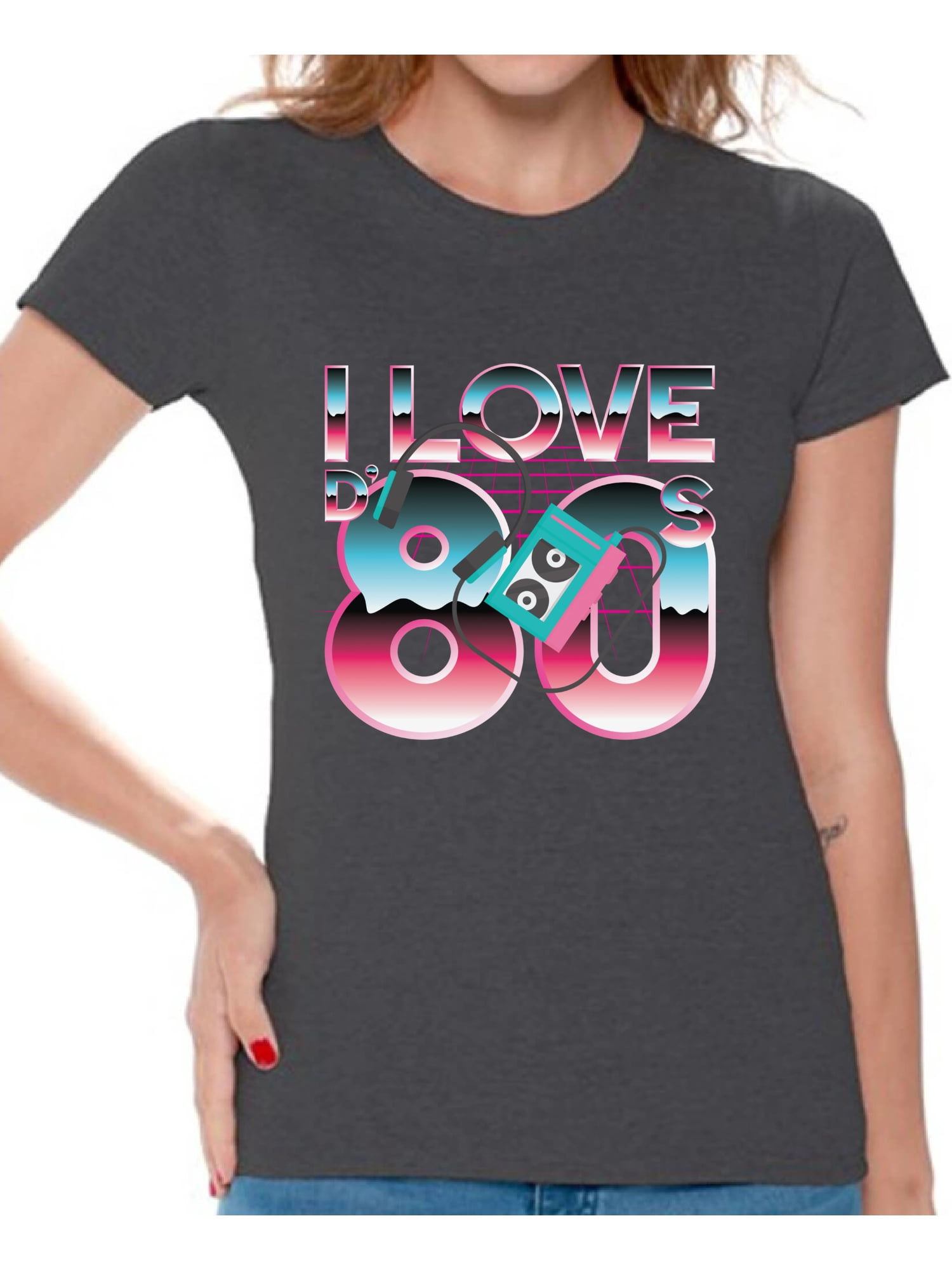 Awkward Styles 80s Shirt I Love the 80s Shirt 80s Tops 80s Party Girl ...