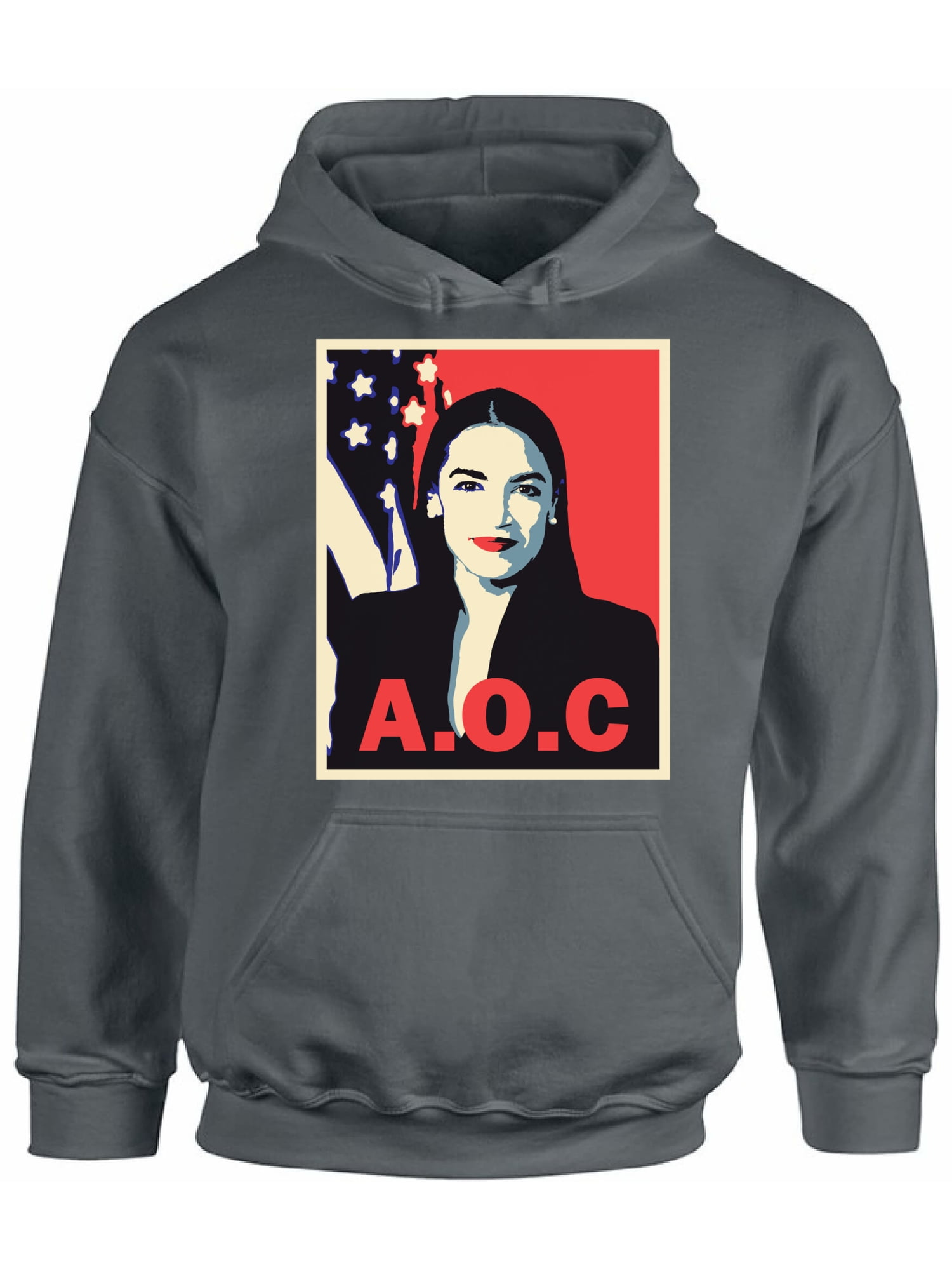 Awkward Styles AOC Hooded Sweater Ocasio Sweatshirt Alexandria Ocasio ...