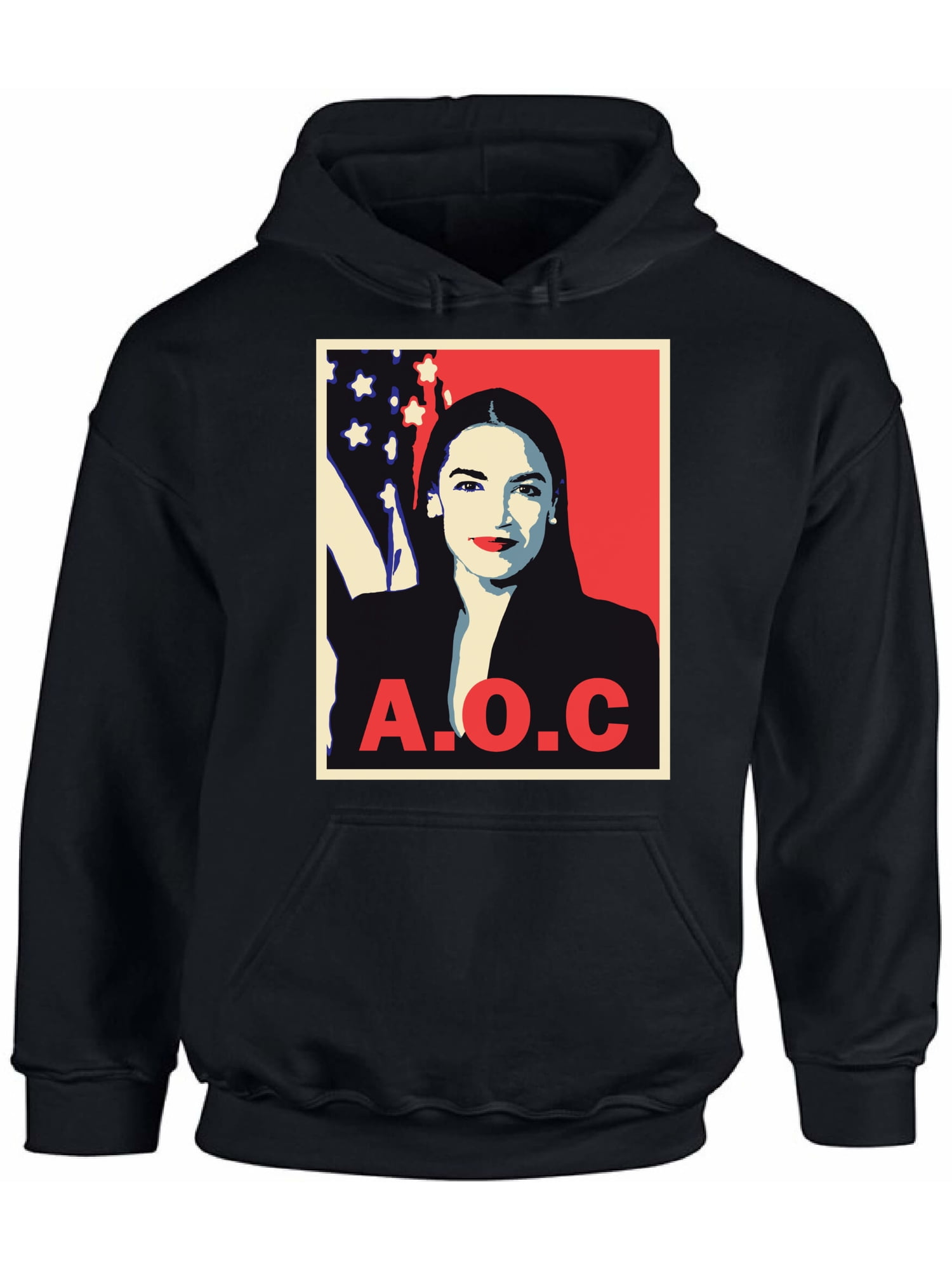 Awkward Styles AOC Hooded Sweater Ocasio Sweatshirt Alexandria Ocasio ...