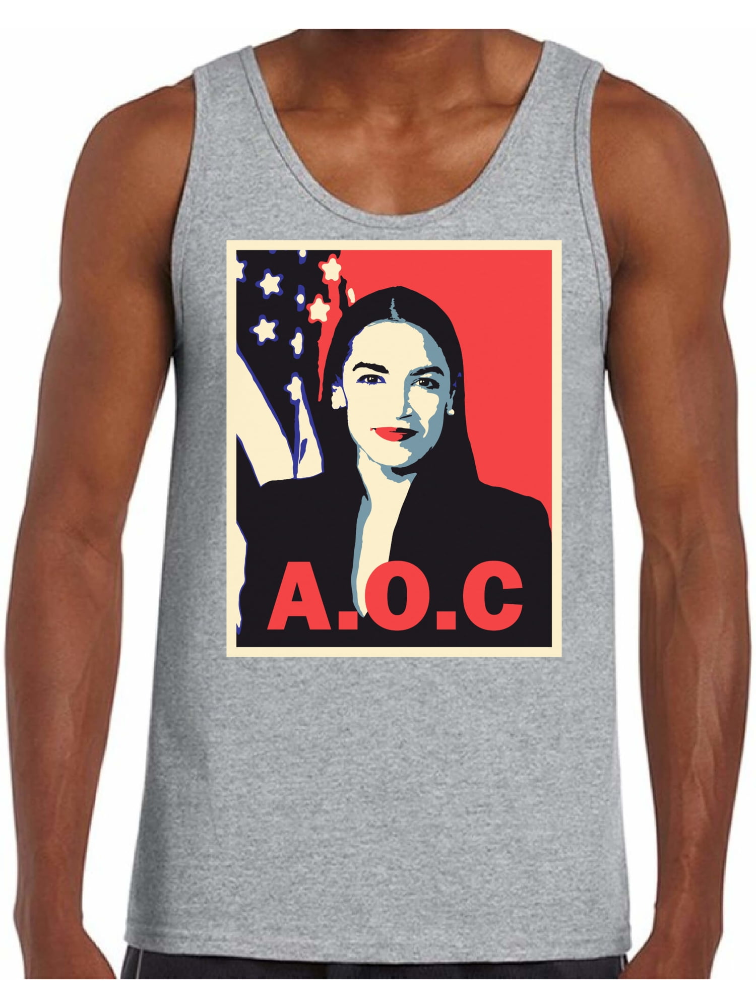 Awkward Styles AOC Men's Tanks Ocasio Tank Top Shirt Alexandria Ocasio ...