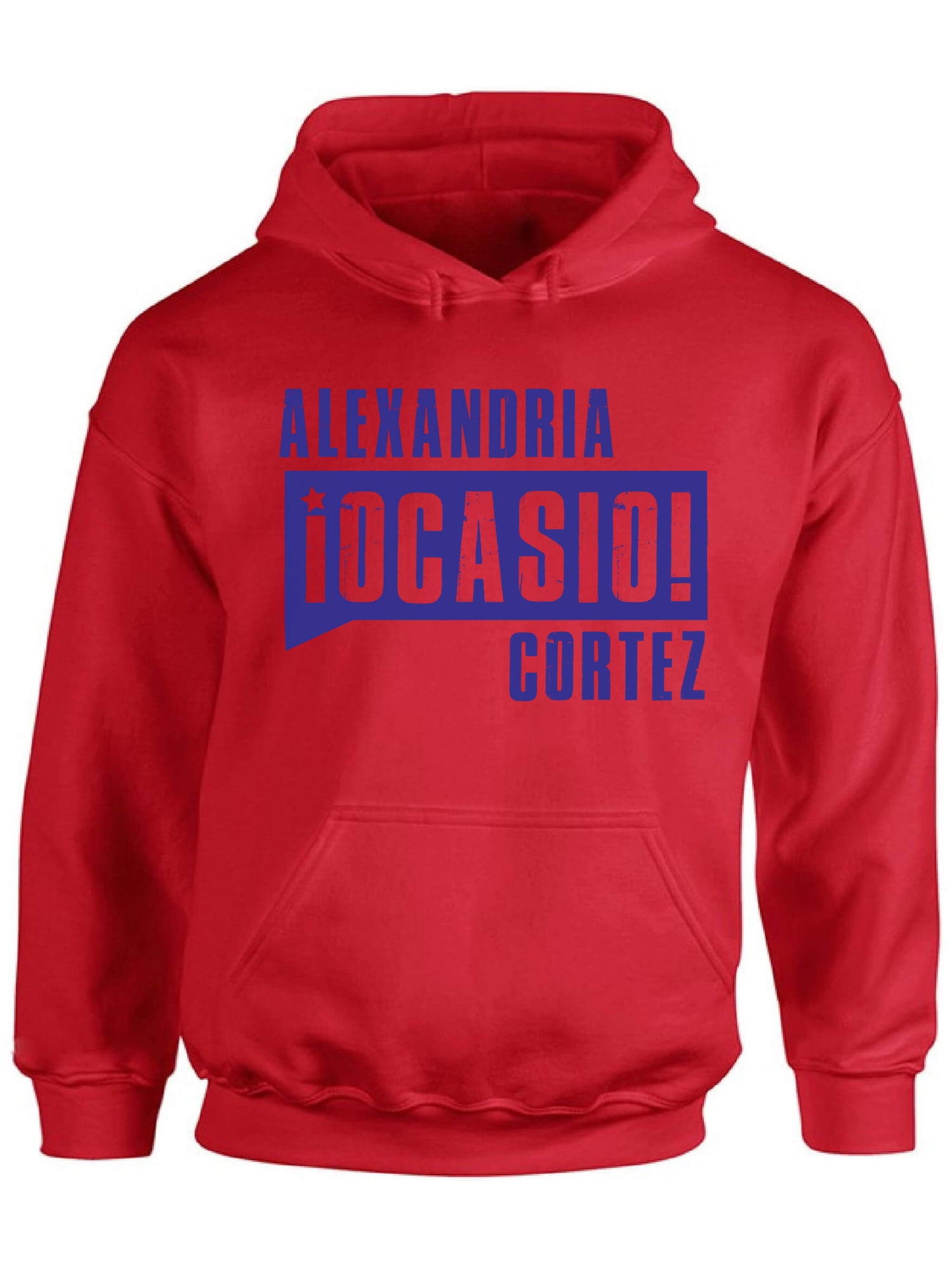 Awkward Styles Alexandria Ocasio Hoodie Patriotic Hooded Sweater USA ...