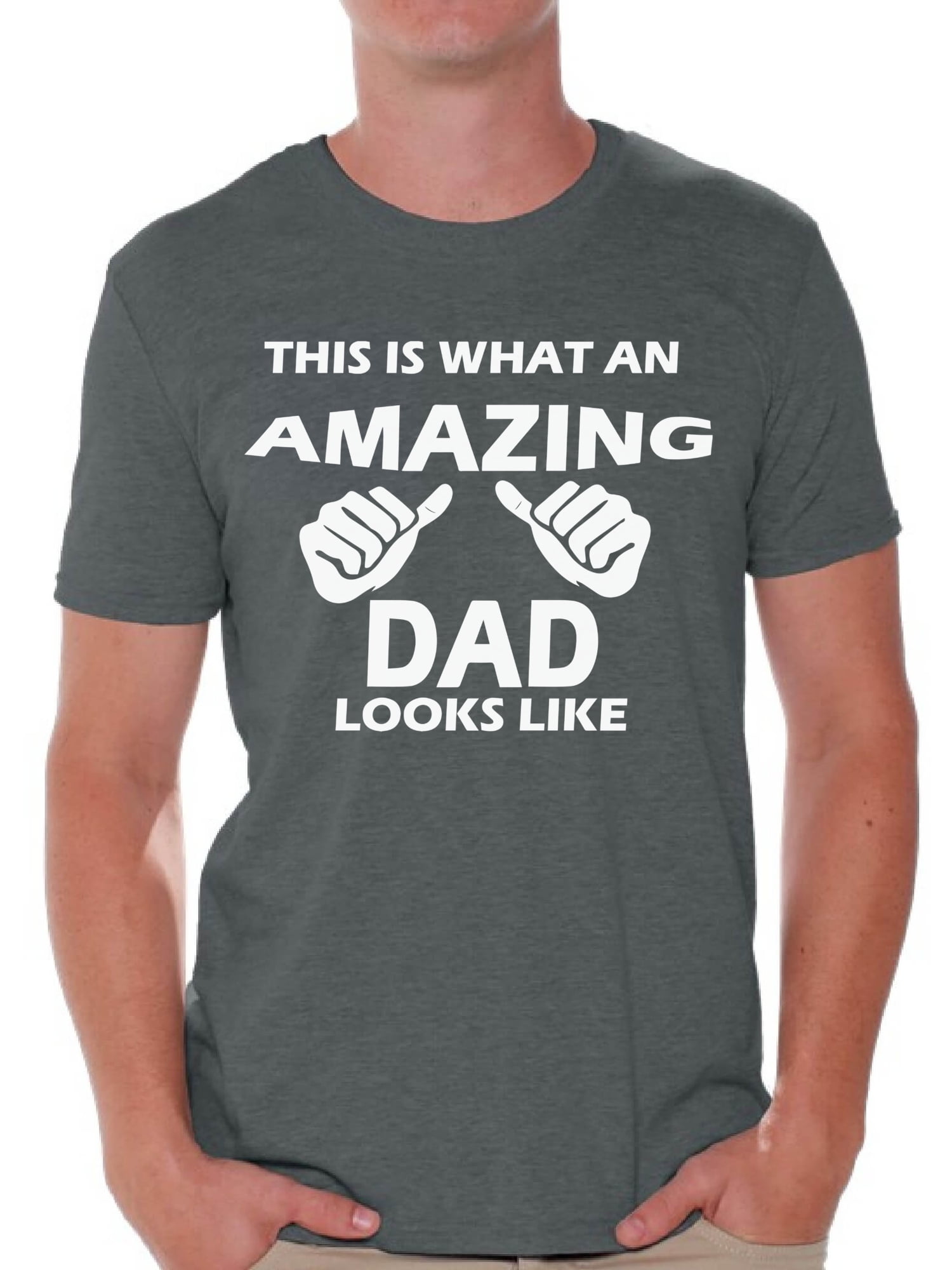 Awkward Styles Amazing Dad Graphic Tshirt, Father's Day Gift, Best Dad ...
