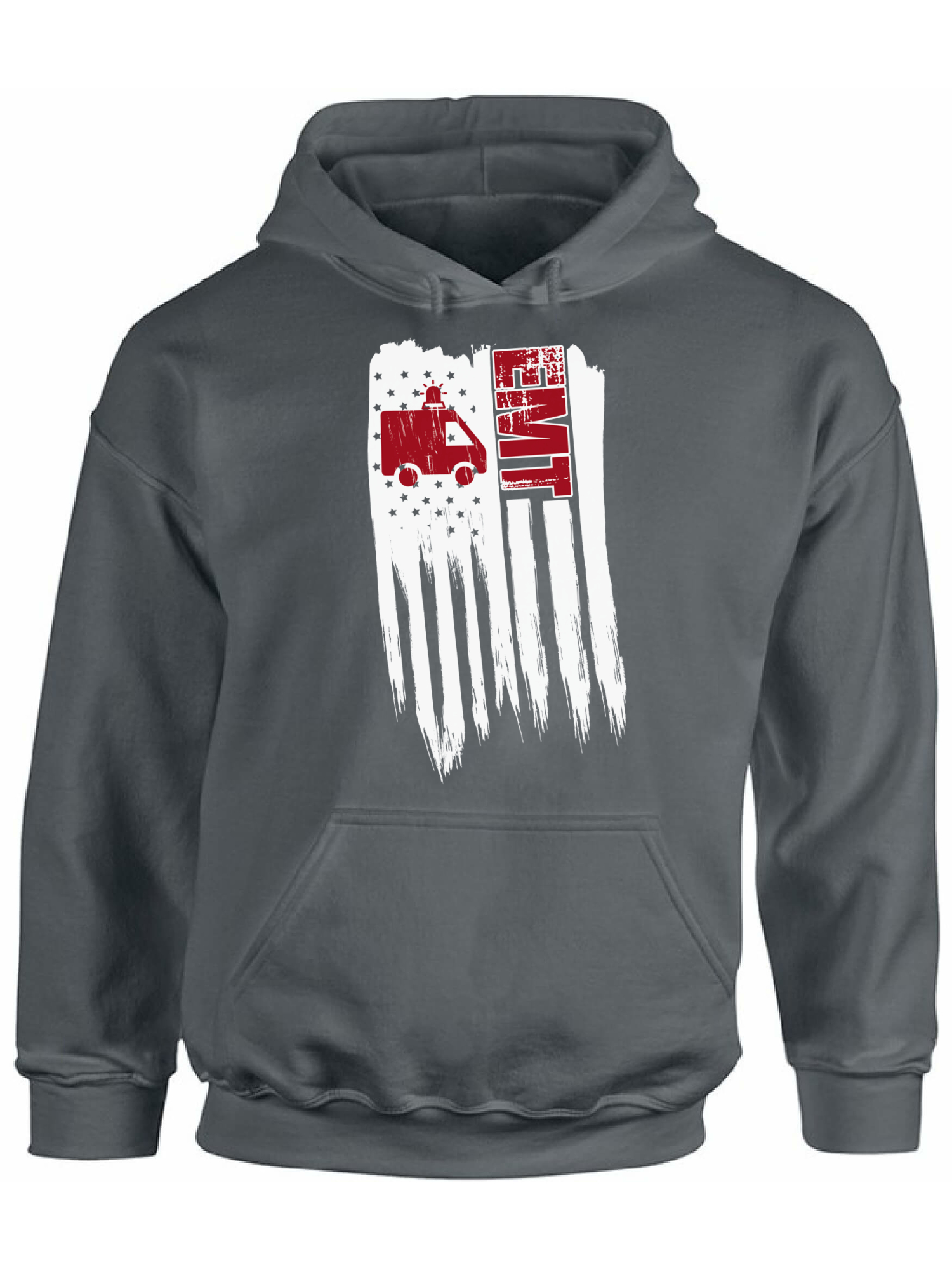 Awkward Styles American Flag EMT Hoodie USA Pride Retro USA EMT Hooded ...