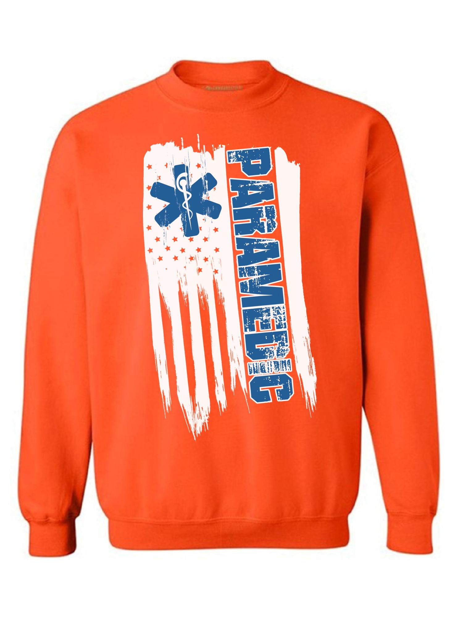 Awkward Styles American Flag Paramedic Crewneck Proud American Vintage ...
