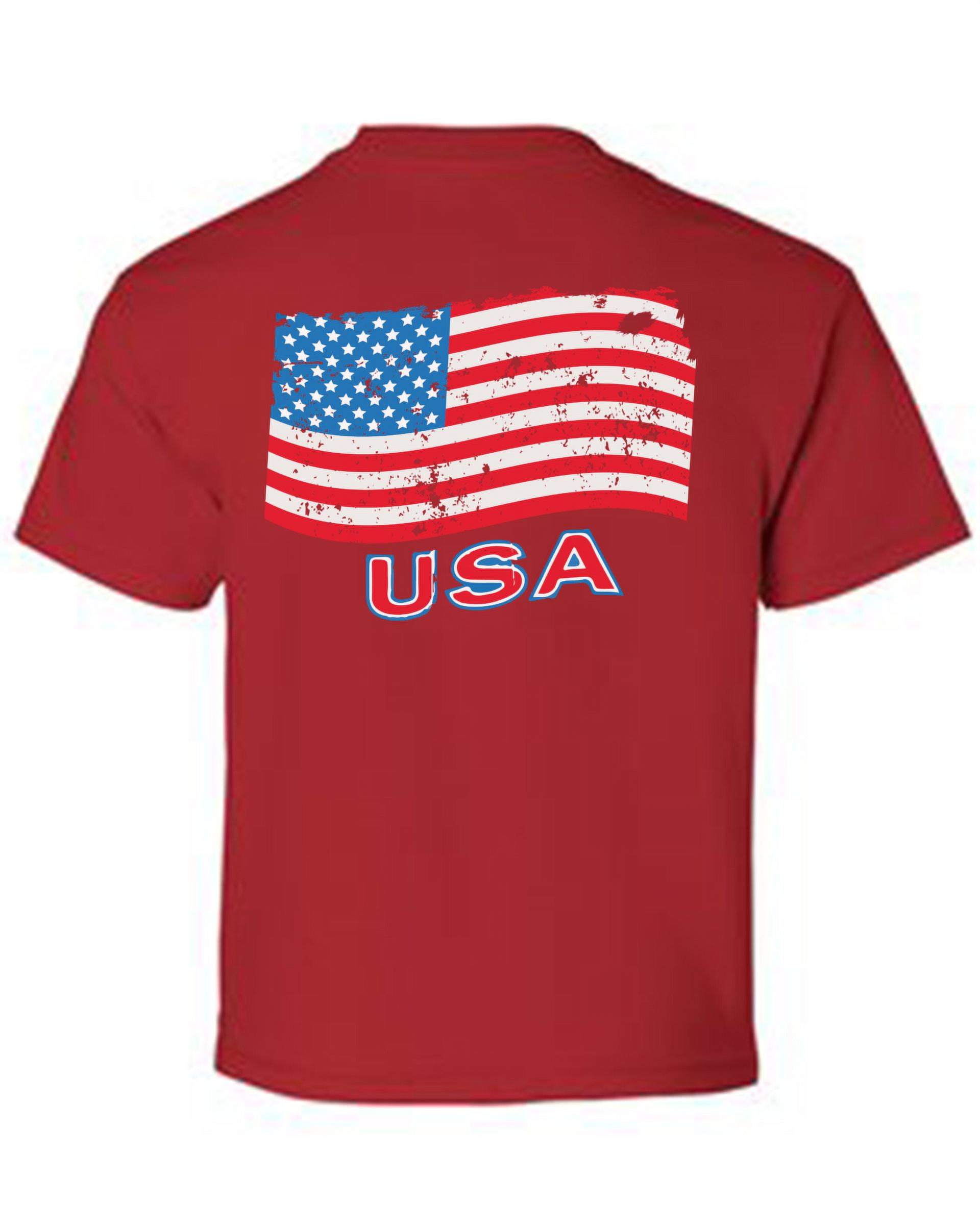 Awkward Styles American Flag Youth Shirts Independence Day Pro America ...