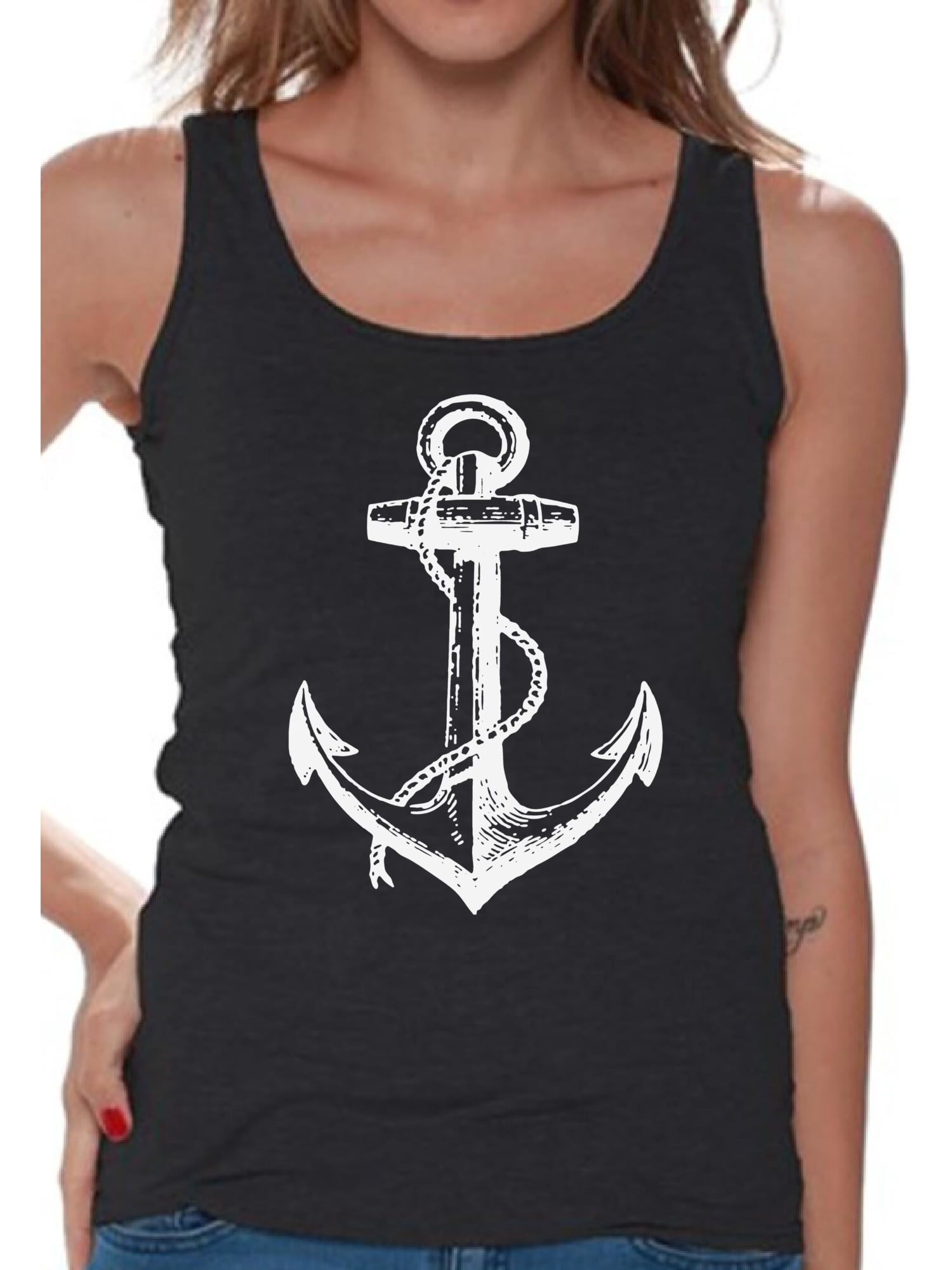 Awkward Styles Anchor Clothes for Mom Captain Tank Top for Women Marine ...