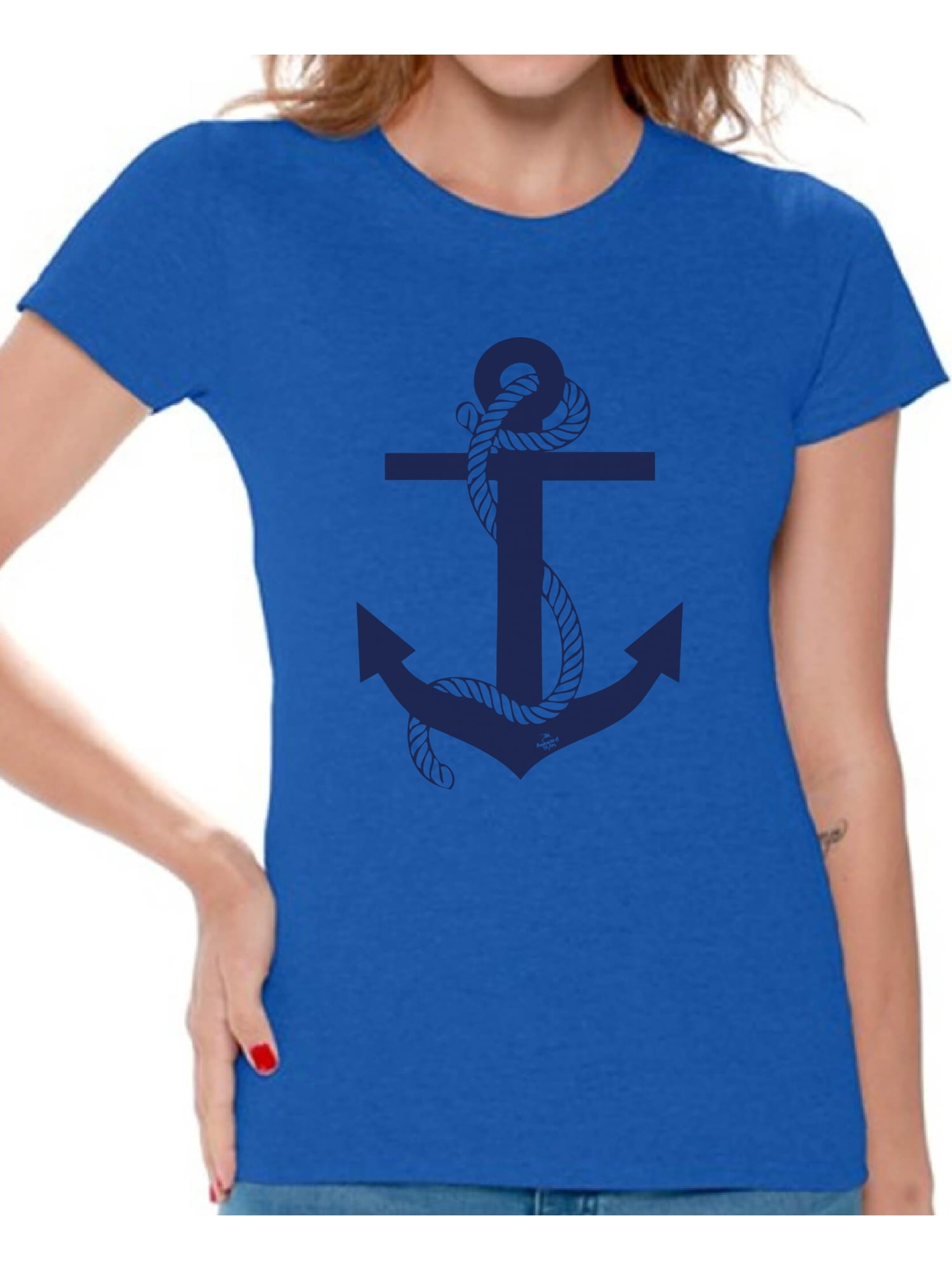 Awkward Styles Anchor T Shirt for Ladies Anchor Shirt for Women Sea ...