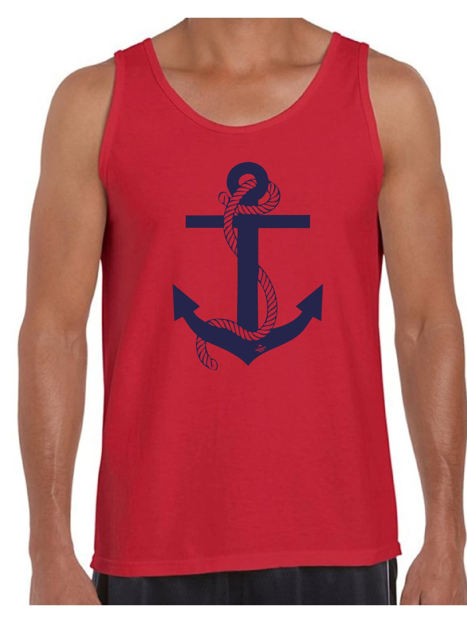 Awkward Styles Anchor Tank Top for Men Sea Tank Top for Him Marine ...