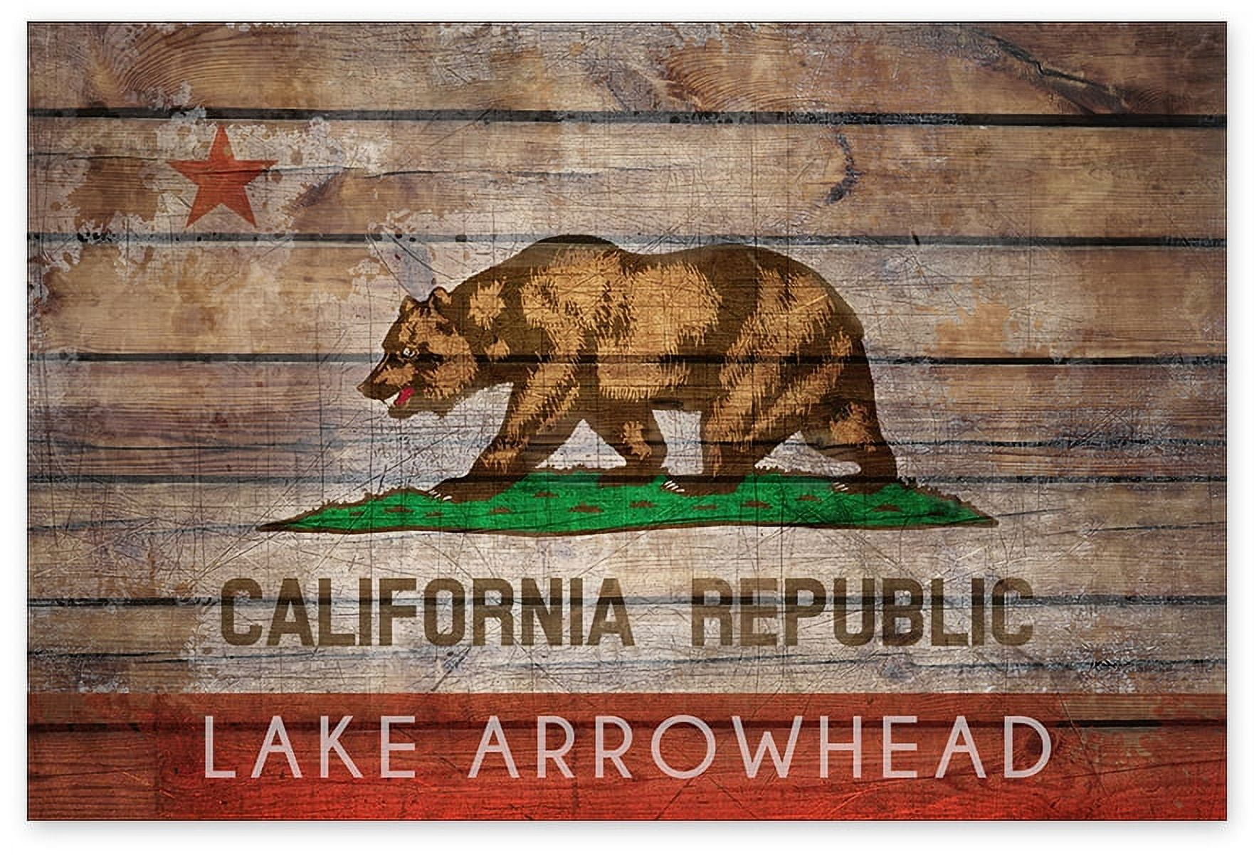Awkward Styles Arrowhead Bear Poster Prints Republica de California ...