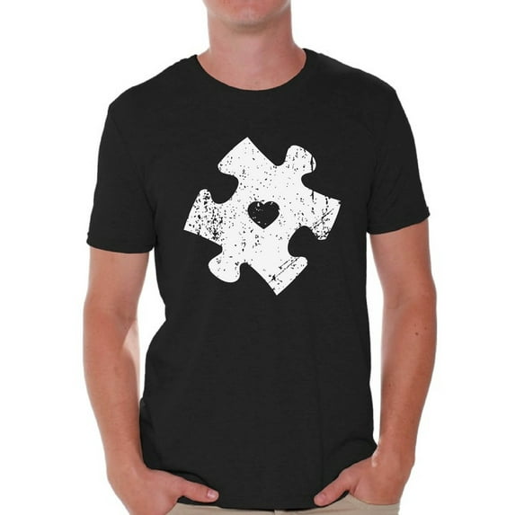 Awkward Styles Autism Puzzle Shirts for Men Autism Awareness T Shirt ...