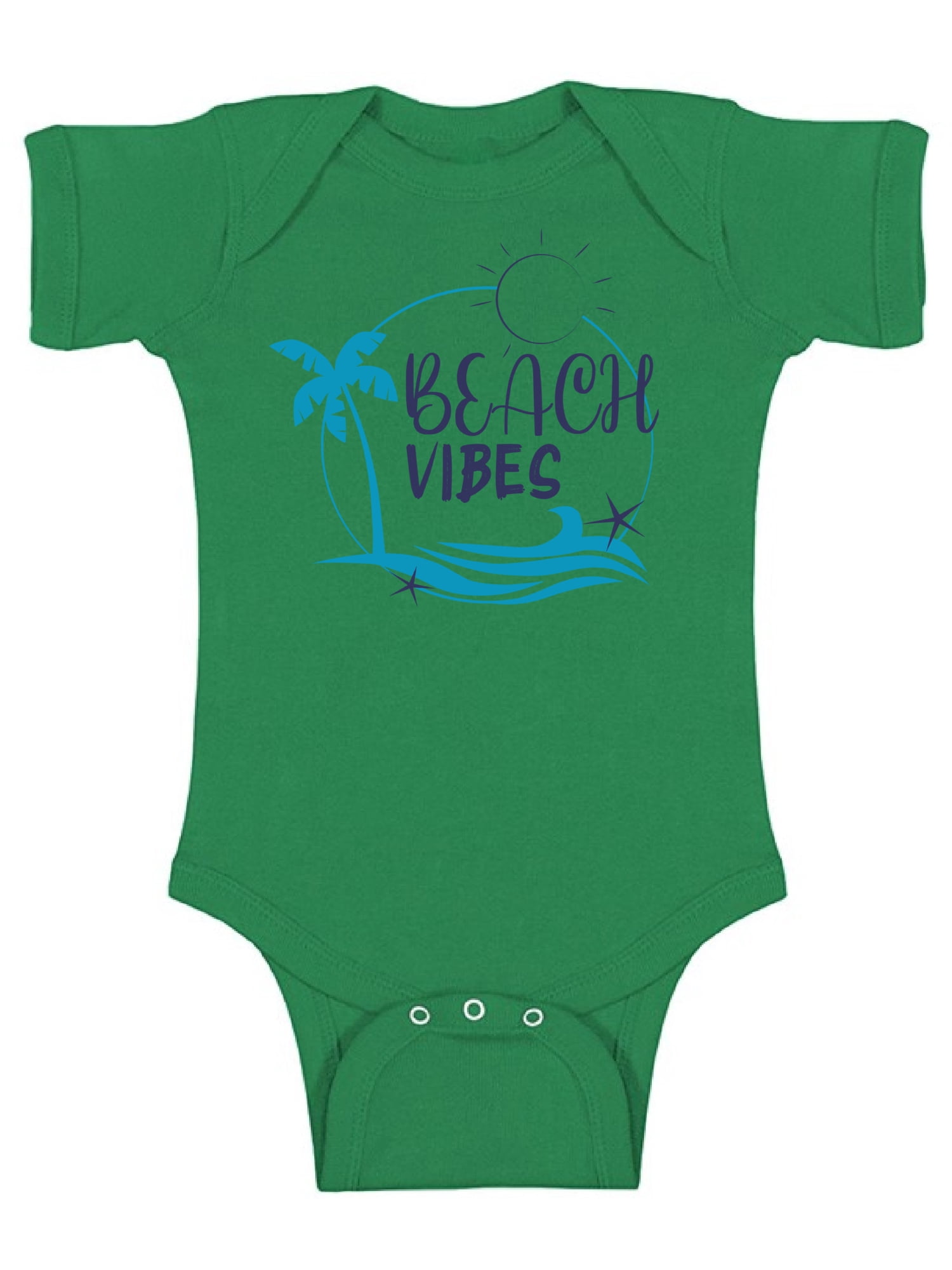 Awkward Styles Beach Baby Bodysuit Short Sleeve Beach Vibes Romper for ...
