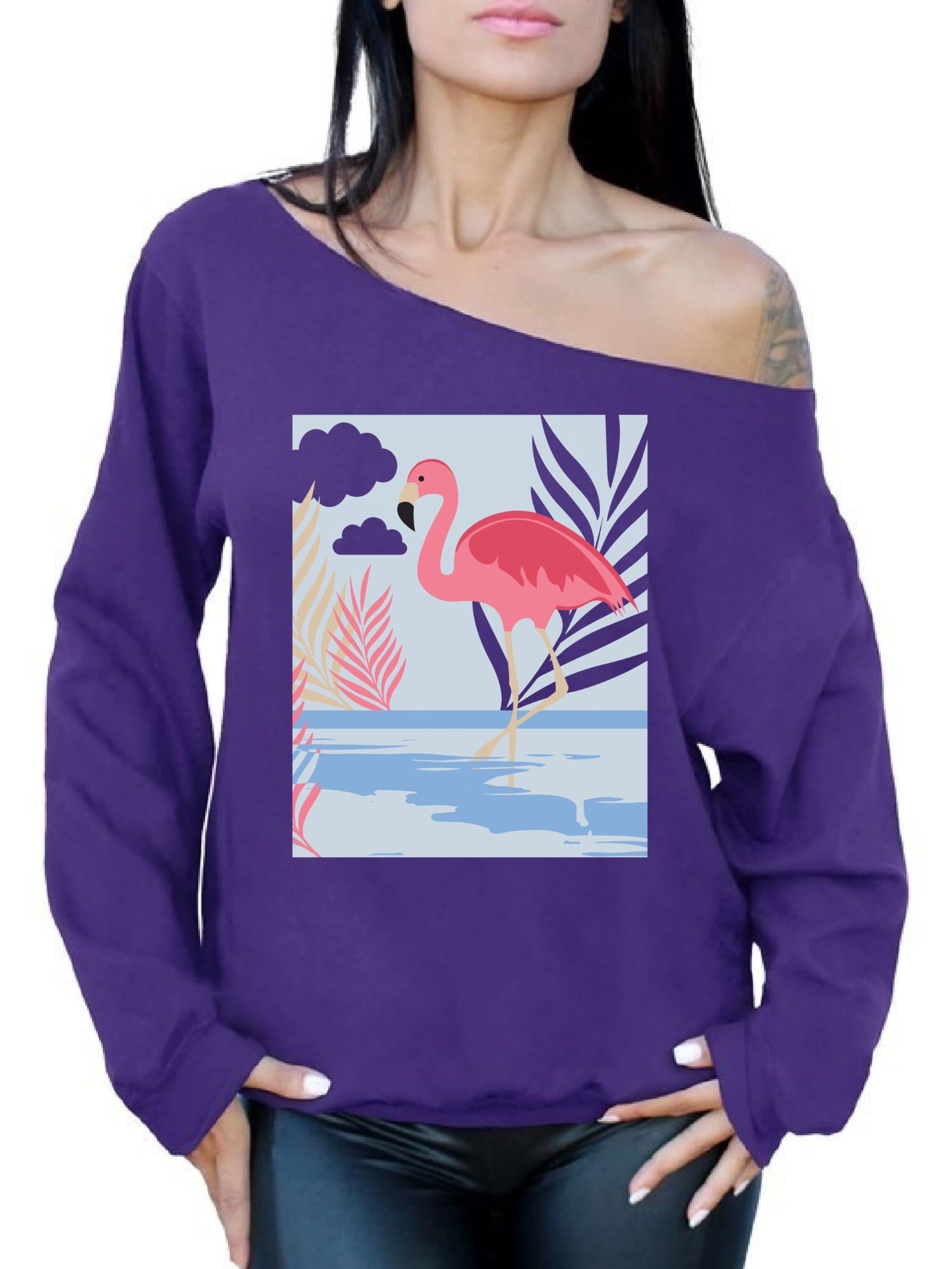 Awkward Styles Beach Party Ladies Off Shoulder Sweater Summer Clothing ...