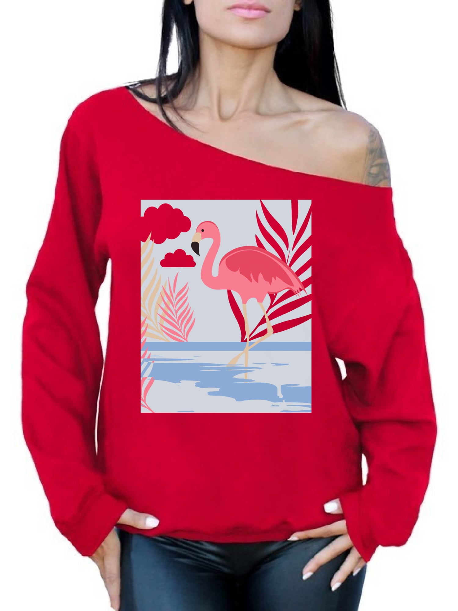 Awkward Styles Beach Party Ladies Off Shoulder Sweater Summer Clothing ...