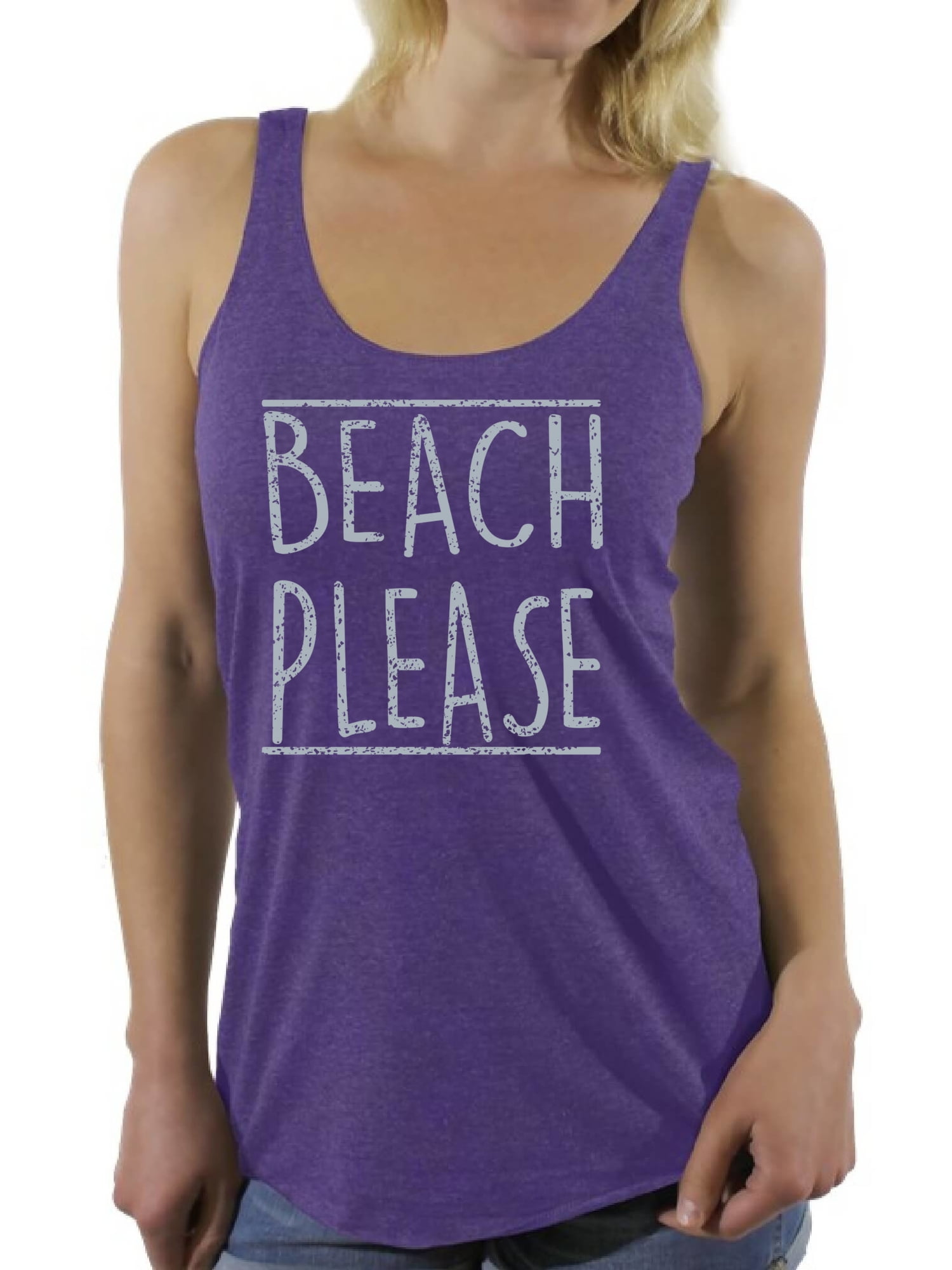 Awkward Styles Beach Please Women Racerback Tank Top Hawaiian Tank ...