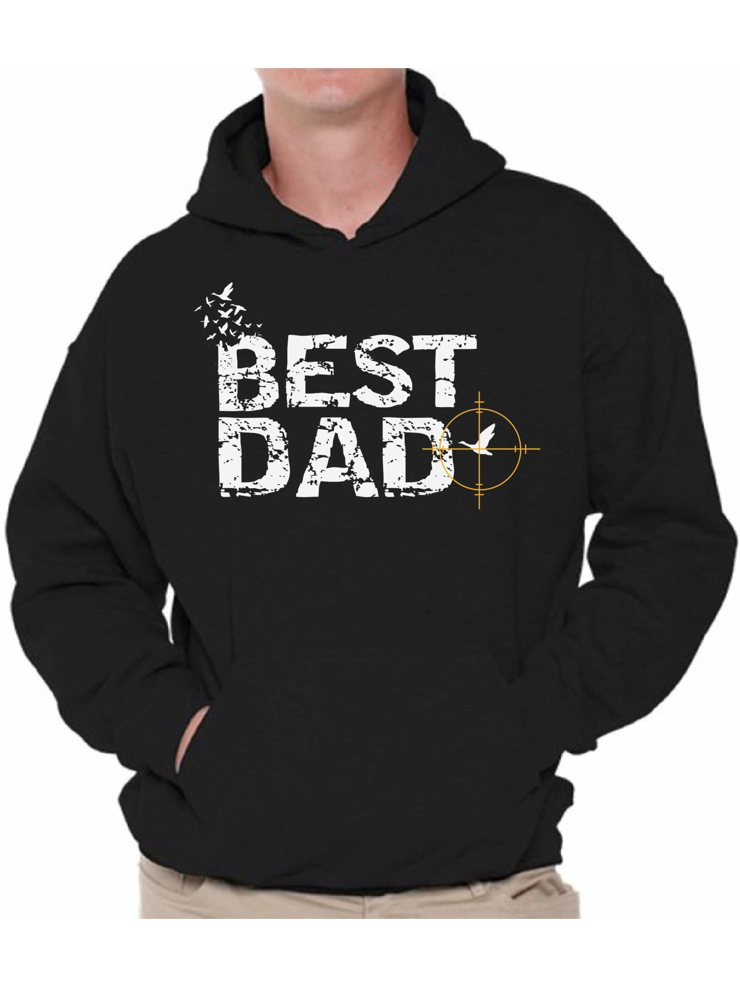 Awkward Styles Best Dad Clothes Hunting Hoodie for Him Best Father Ever ...